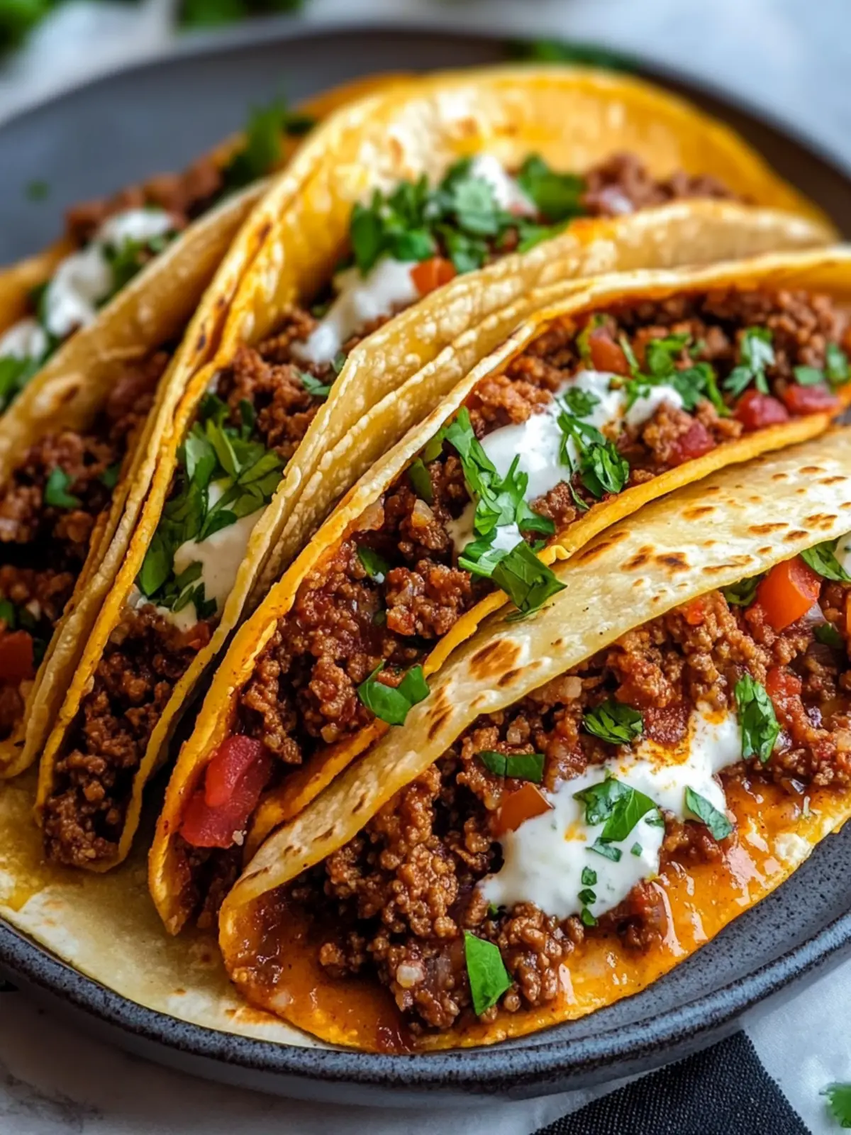 Ultimate Crispy Ground Beef Tacos for a Delicious Dinner