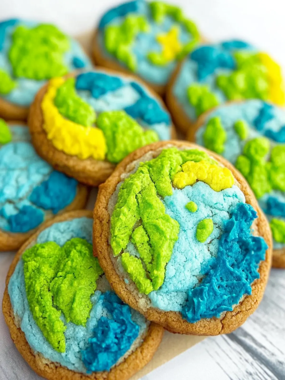 Irresistible Vegan Earth Day Cookies: Easy and Colorful Delights