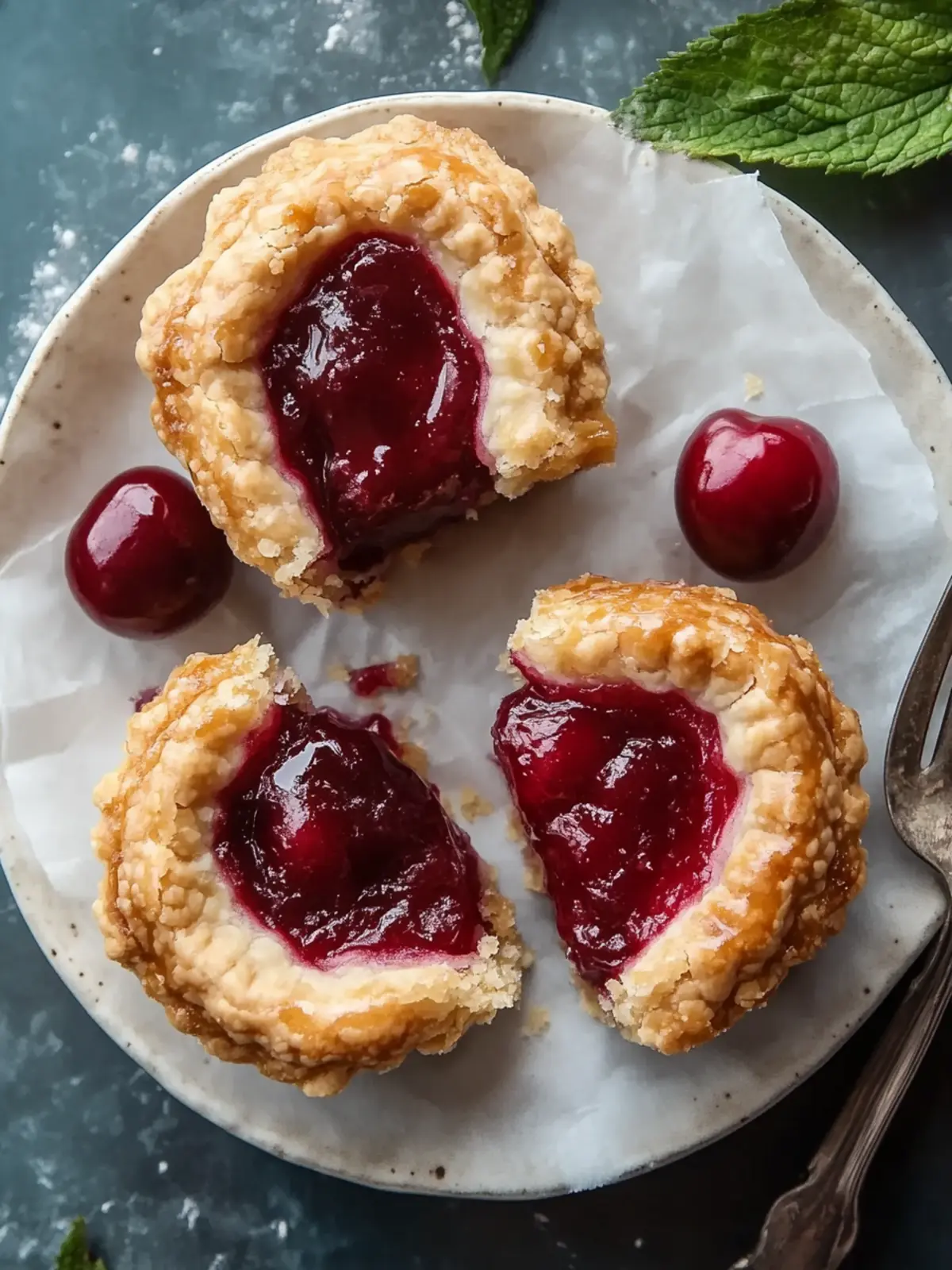 Irresistible Cherry Pie Bites: 4-Ingredient Deliciousness