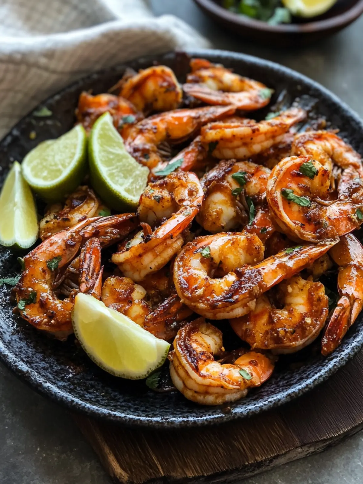Irresistible Garlic Guajillo Shrimp: A Spicy Delight