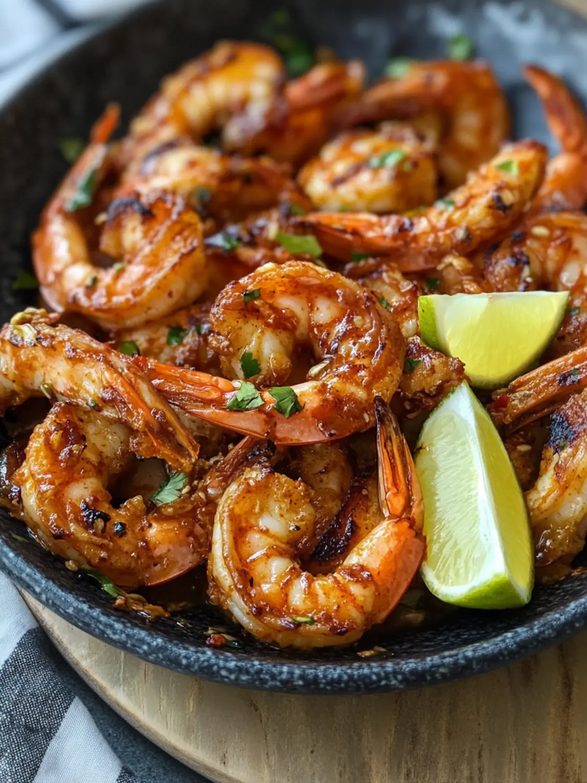 Irresistible Garlic Guajillo Shrimp: A Spicy Delight