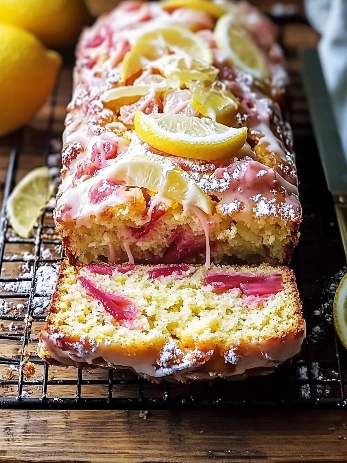 Ultimate Lemon Rhubarb Sunshine Loaf – Delicious Spring Treat