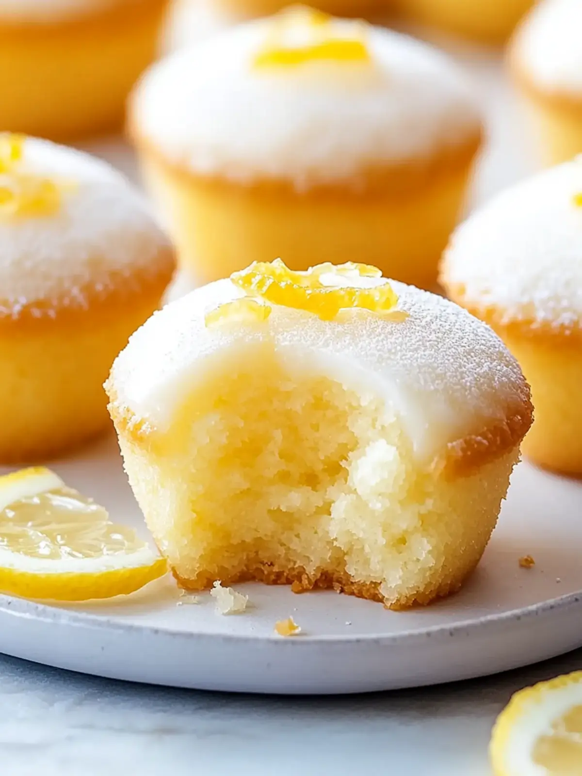 Irresistibly Delicious Mini Lemon Drop Cakes Ready in 30 Minutes