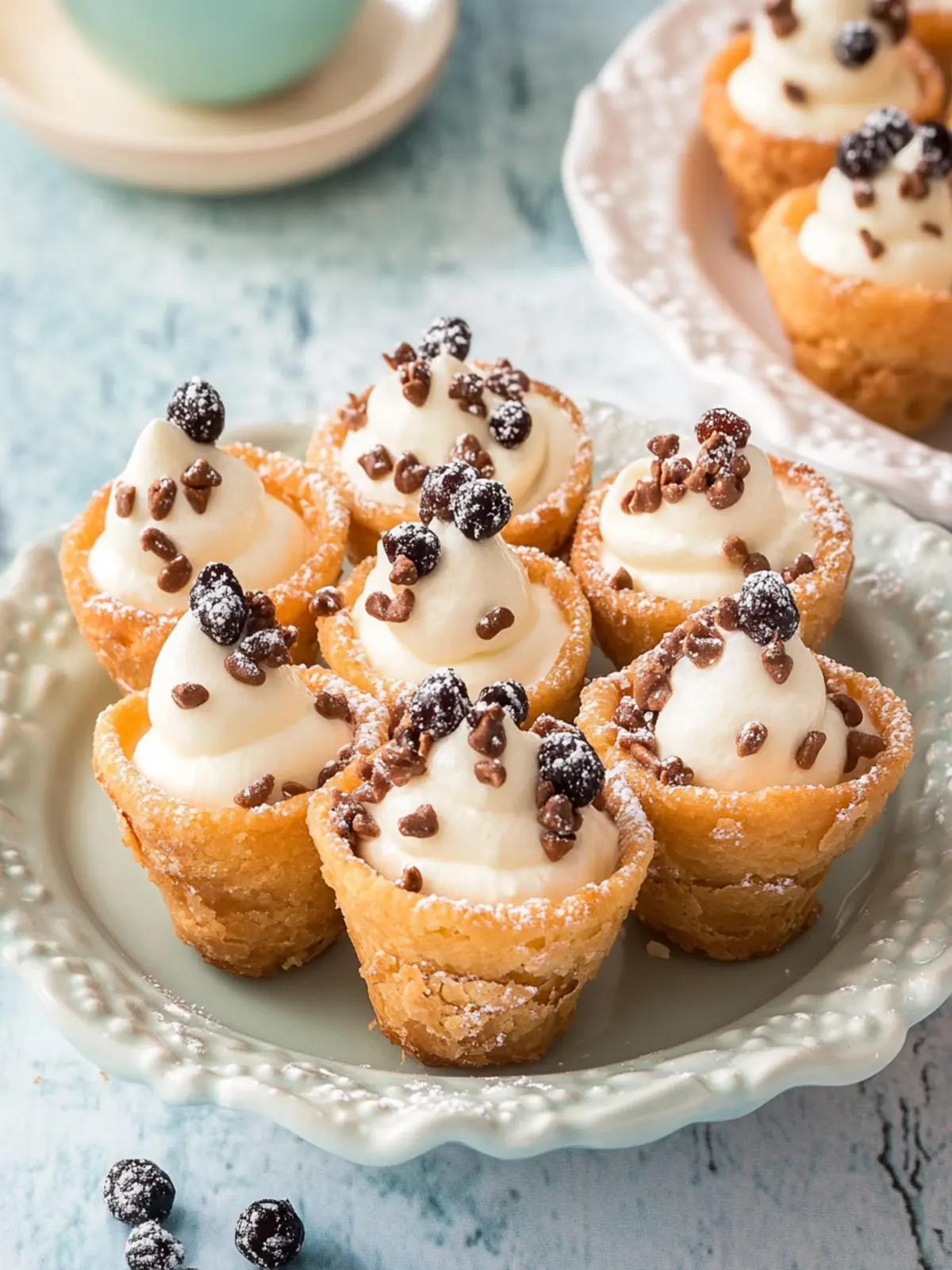 Irresistible Mini Cannoli Cups for Sweet Homemade Bliss