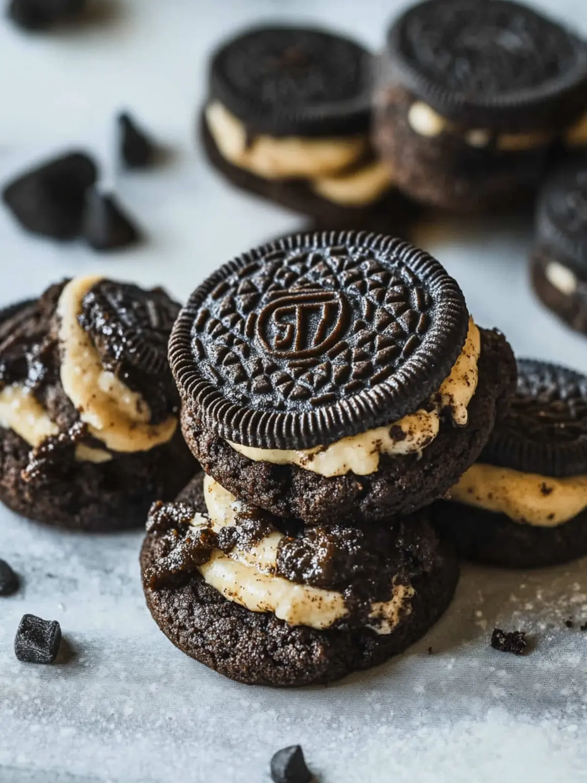 Bakery Style Oreo Cookies: Soft, Chewy, and Irresistible!