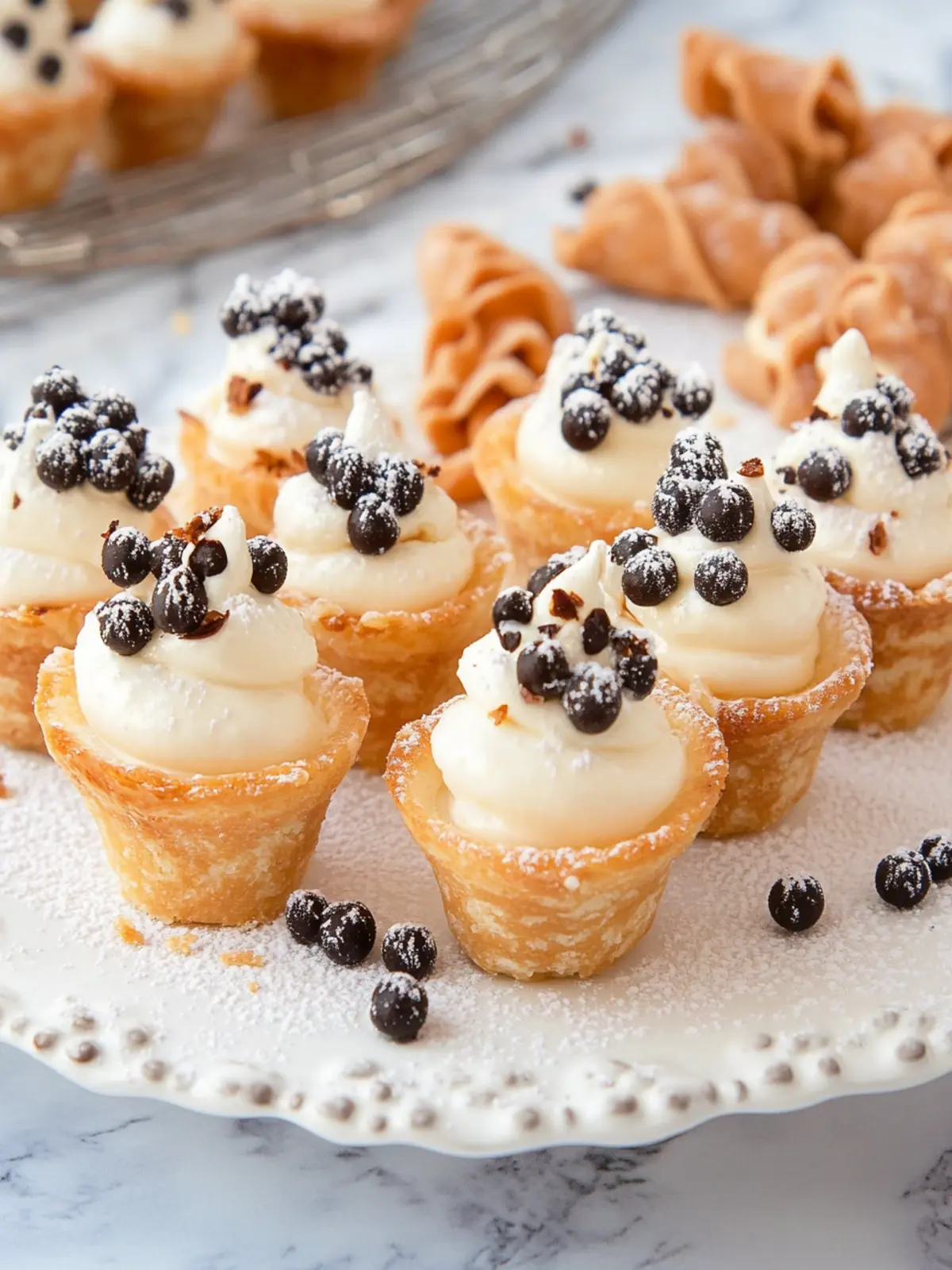 Irresistible Mini Cannoli Cups for Sweet Homemade Bliss