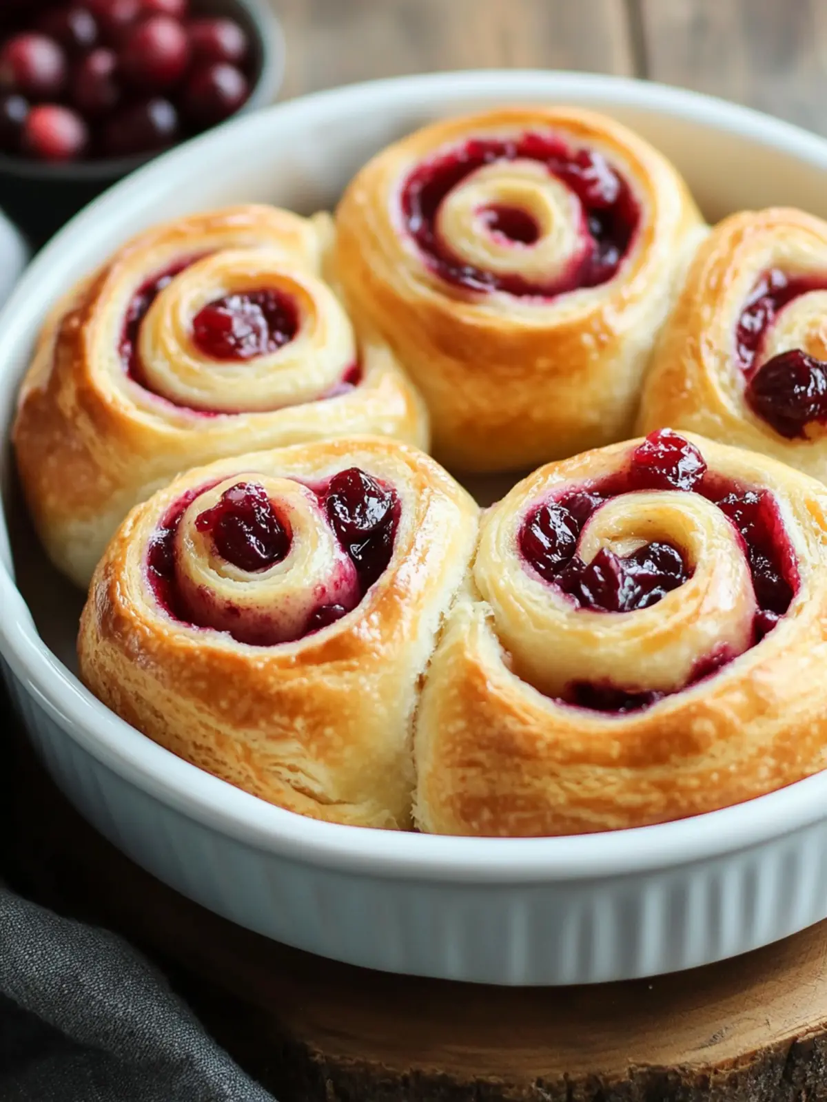 Irresistible Cranberry Orange Sweet Rolls for Your Holiday Brunch