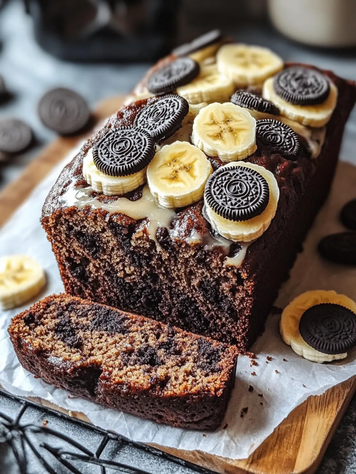 Irresistible Oreo Banana Bread: Moist, Easy & Vegan-Friendly