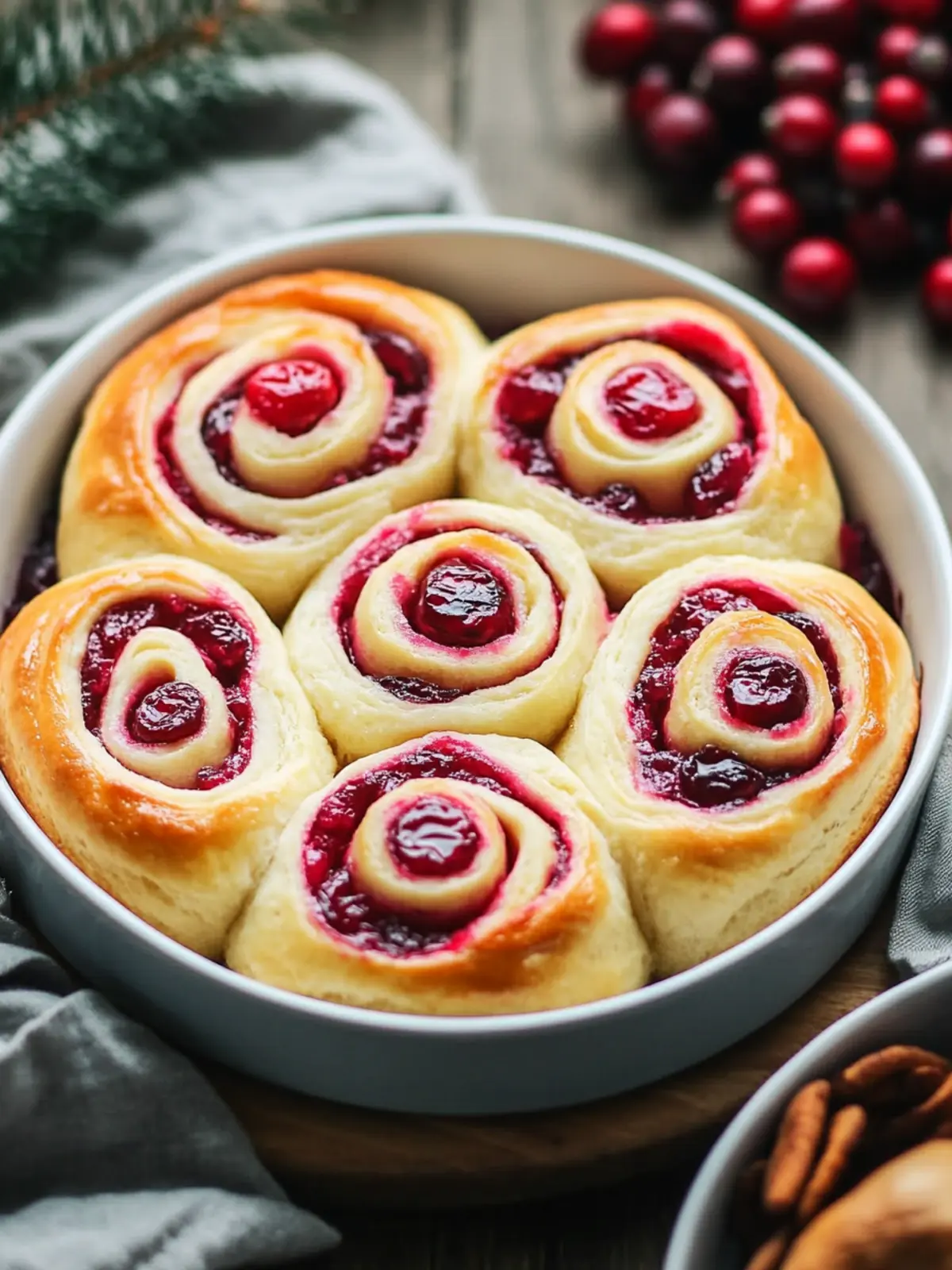 Irresistible Cranberry Orange Sweet Rolls for Your Holiday Brunch