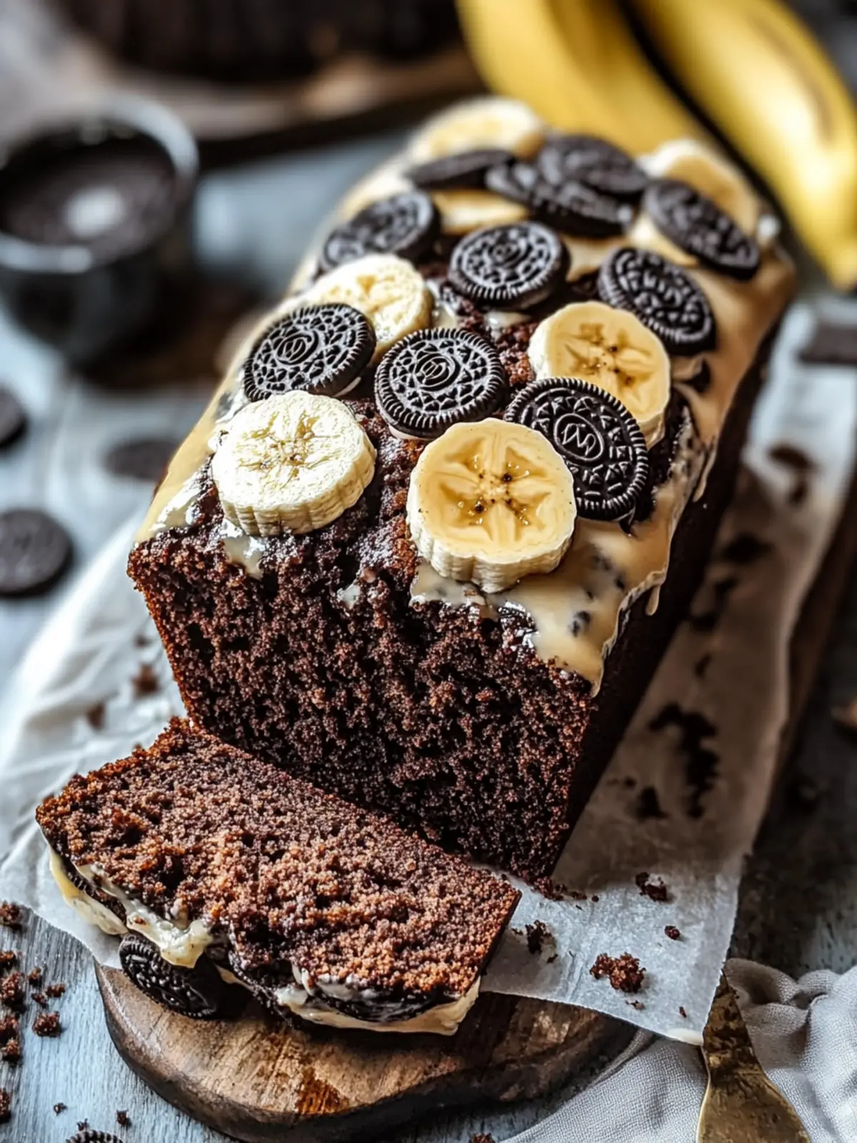 Irresistible Oreo Banana Bread: Moist, Easy & Vegan-Friendly