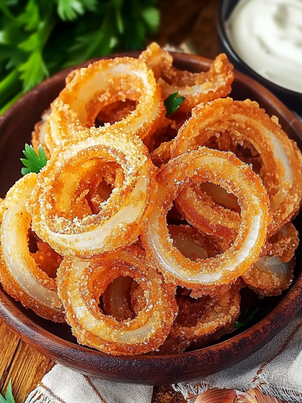 Crispy Onion Ring Chips: Your Ultimate Low-Carb Snack Delight