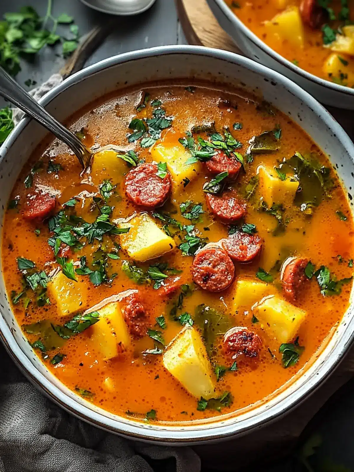 Irresistible Spanish Chorizo Potato Soup for Cozy Nights In