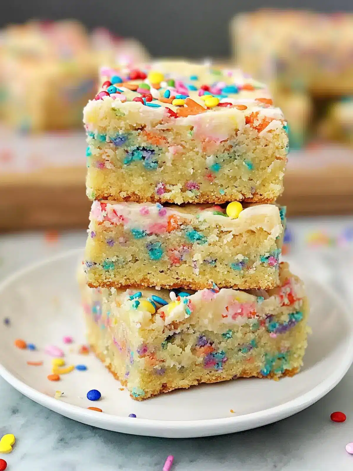 Irresistible Funfetti Cake Mix Cookie Bars for Any Occasion