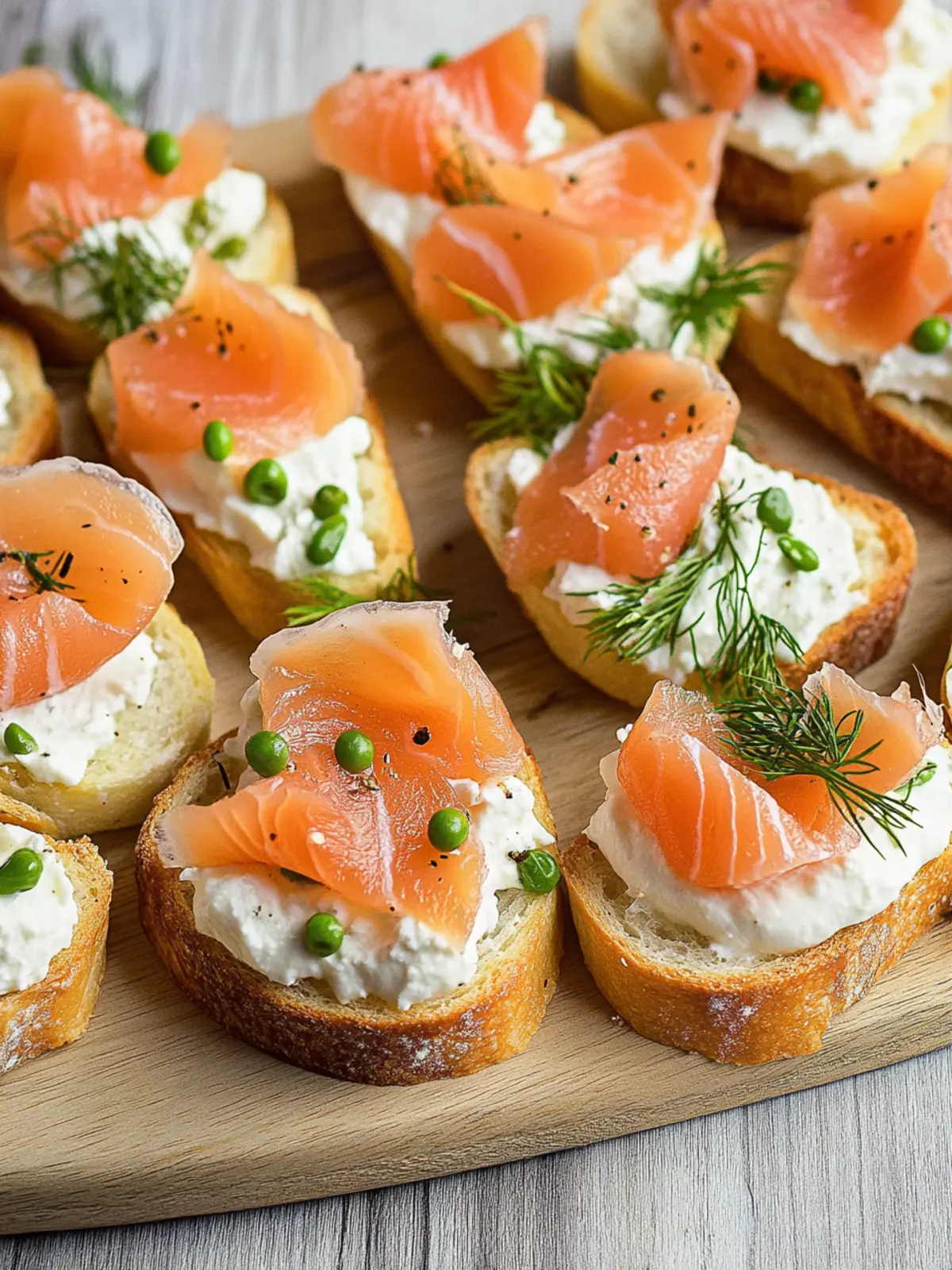 Delicious Smoked Salmon Crostini for Stunning Gatherings