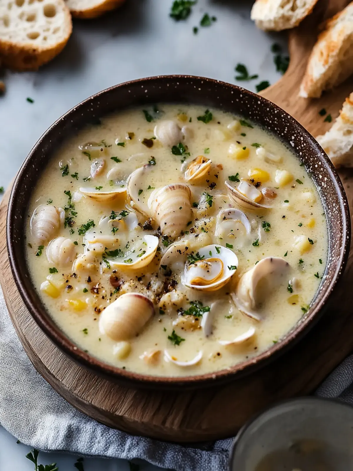 Easy Creamy Clam Chowder Ready in 30 Minutes for Cozy Nights