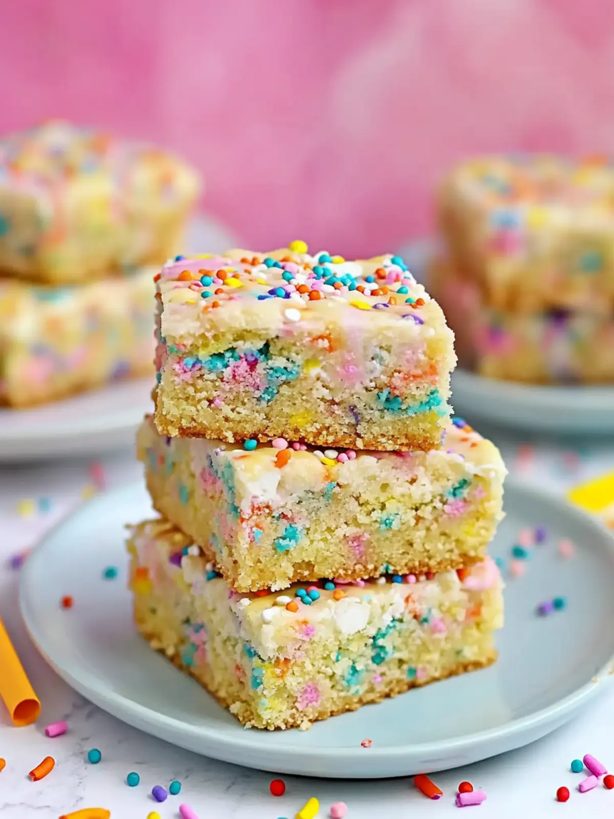Irresistible Funfetti Cake Mix Cookie Bars for Any Occasion