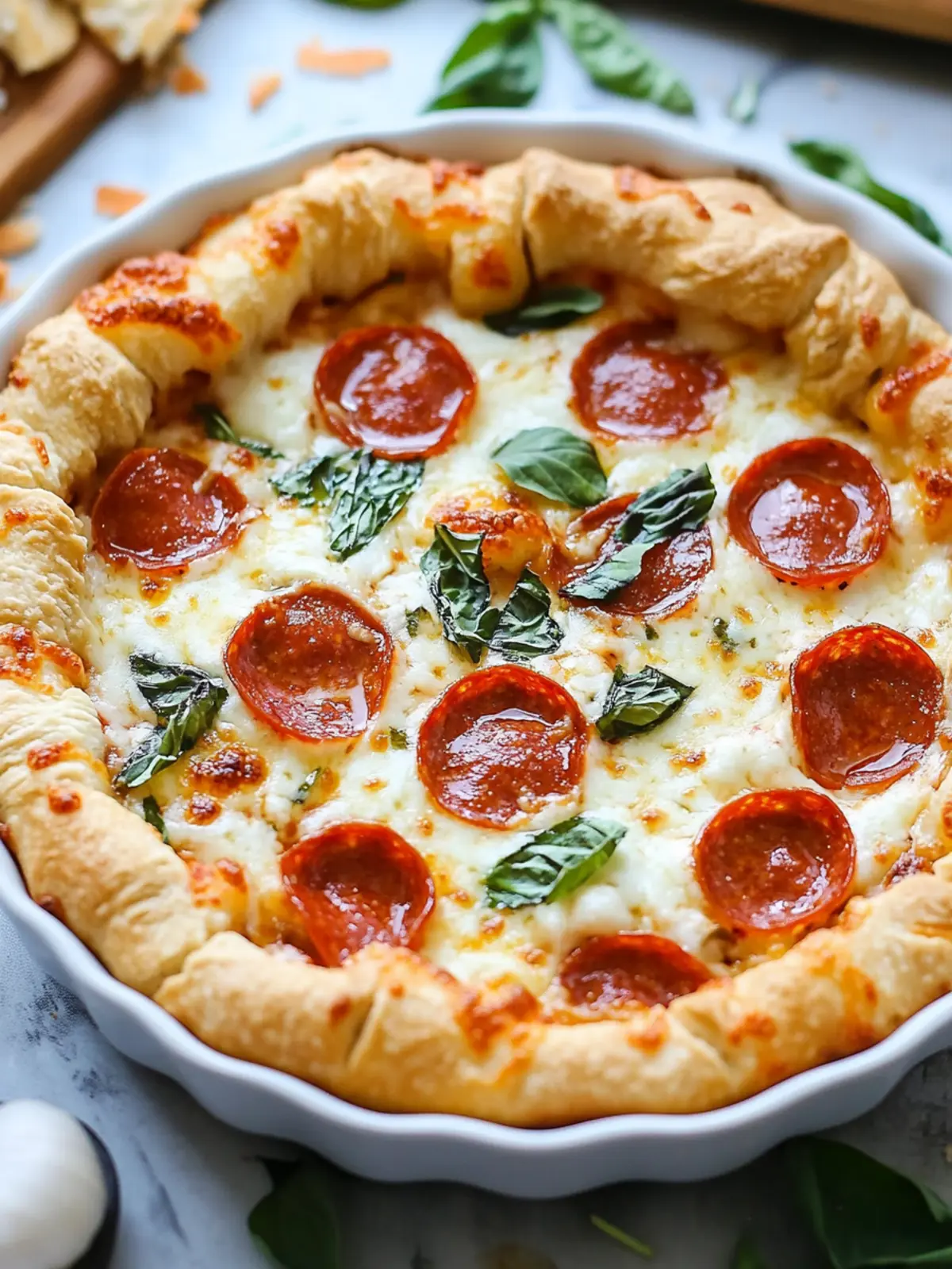 Irresistible Stuffed Crust Pizza Dip: A Cheesy Crowd-Pleaser